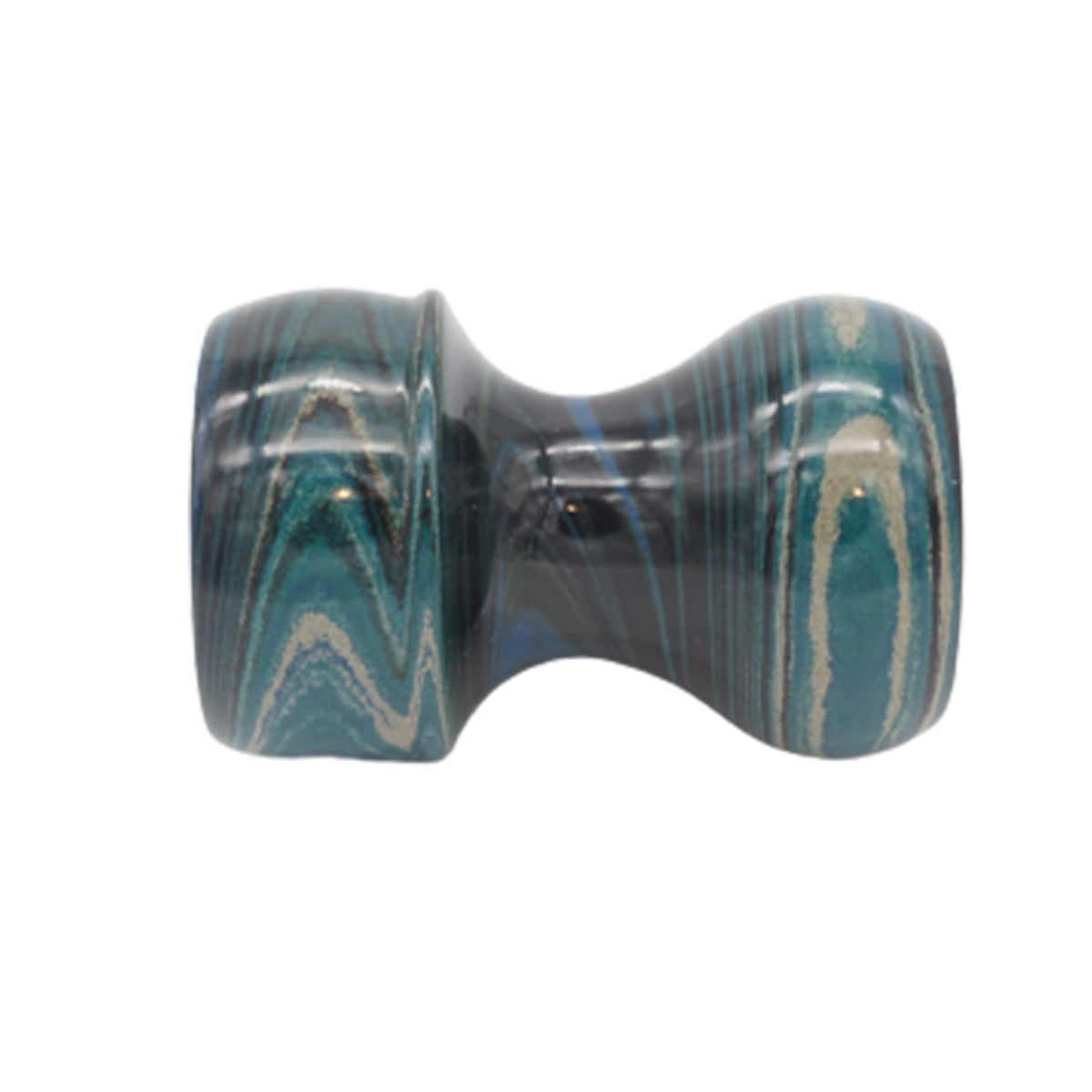 Beach Ebonite Handcrafted Shaving Brush Handle (fits 24mm, 26mm knots ...