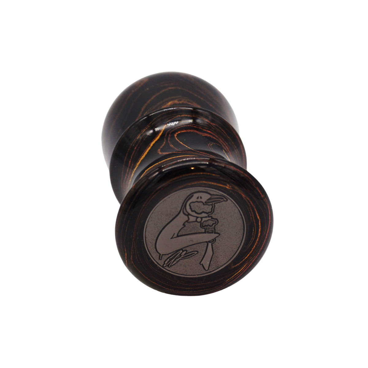 Honey Ebonite Handcrafted Shaving Brush Handle (fits 24mm, 26mm knots ...