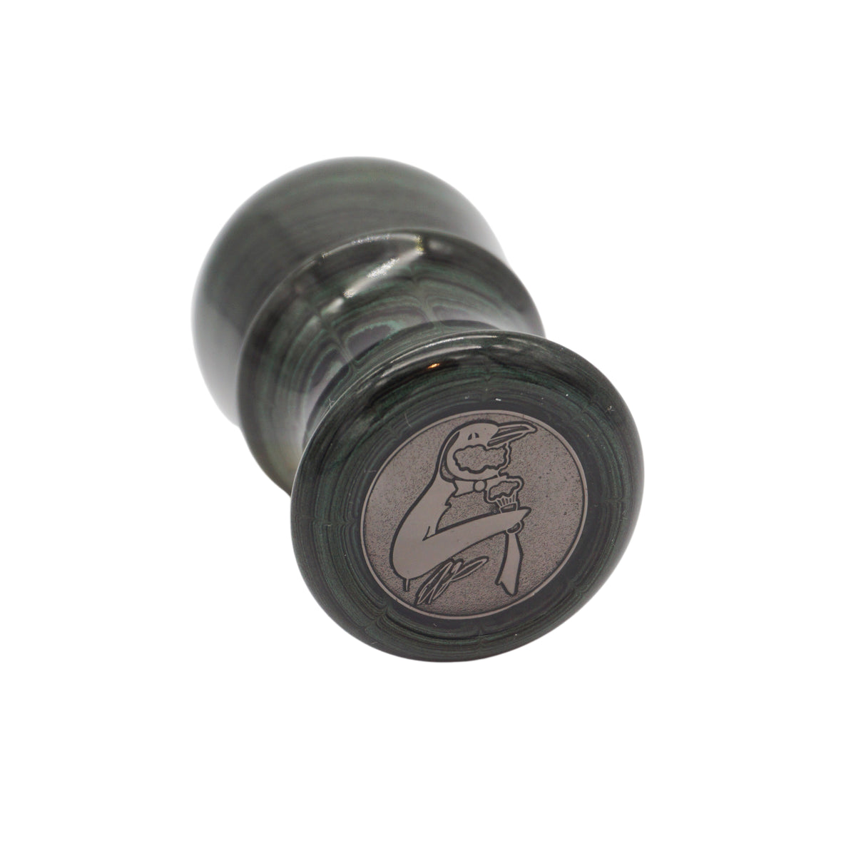 Jaguar Ebonite Handcrafted Shaving Brush Handle (fits 24mm, 26mm knots ...